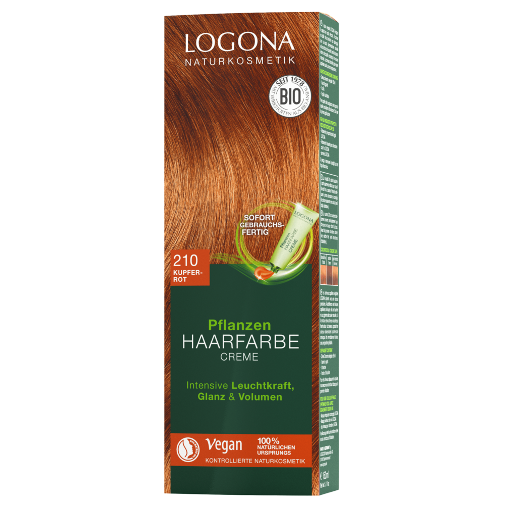 Logona Hårfarve | testvindende, vegansk | 100% naturlig | Mimie.dk