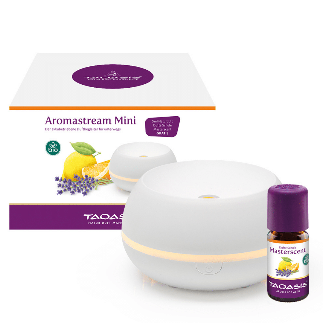AromaStream Mini diffuser med Masterscent duftolie | Bedre koncentration