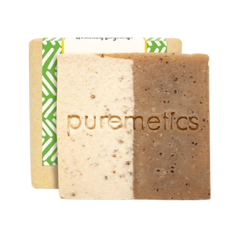 Puremetics Sæbebar med hamp | Vegansk | Zero Waste | Mimie.dk