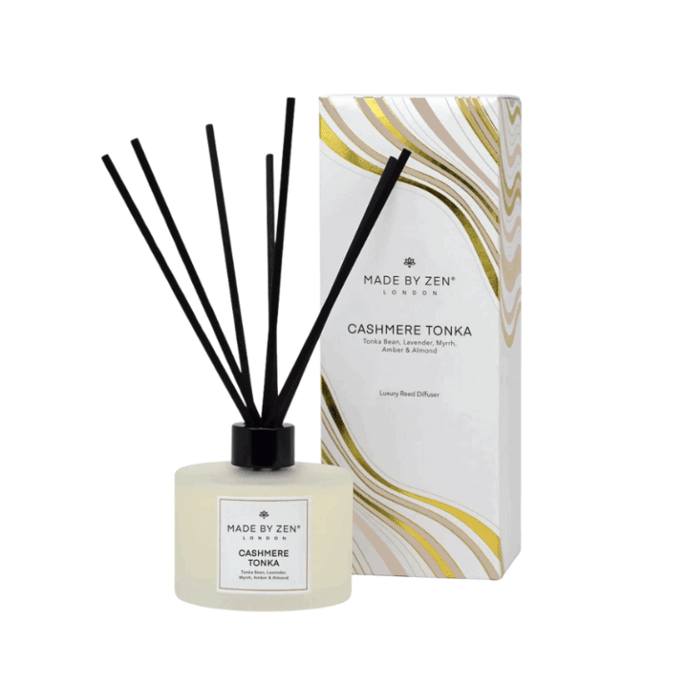 Made by Zen Luxury Reed Diffuser Cashmere Tonka | Mimie.dk